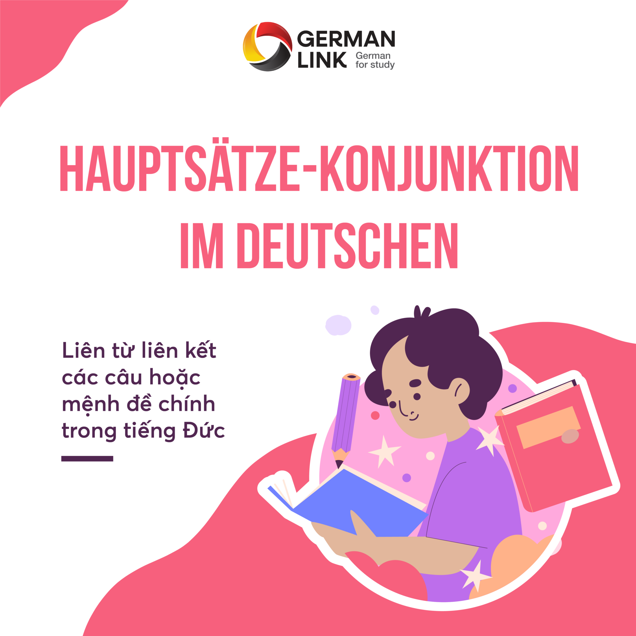 Ngữ pháp Hauptsätze-Konjunktion trong tiếng Đức - Germanlink