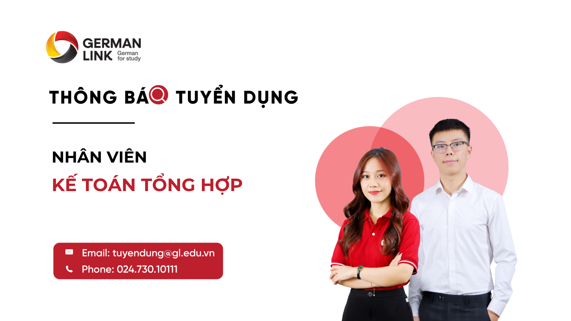 [MỚI] [HN] NHÂN VIÊN KẾ TOÁN TỔNG HỢP - Germanlink